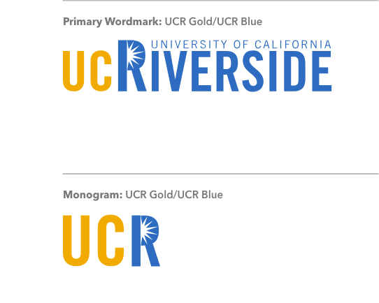 UCR Logos | Brand Identity